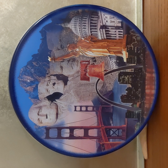 Other | Bogo Rare Famous Landmarks Of The Usa Tin Rushm Golden Gate ...